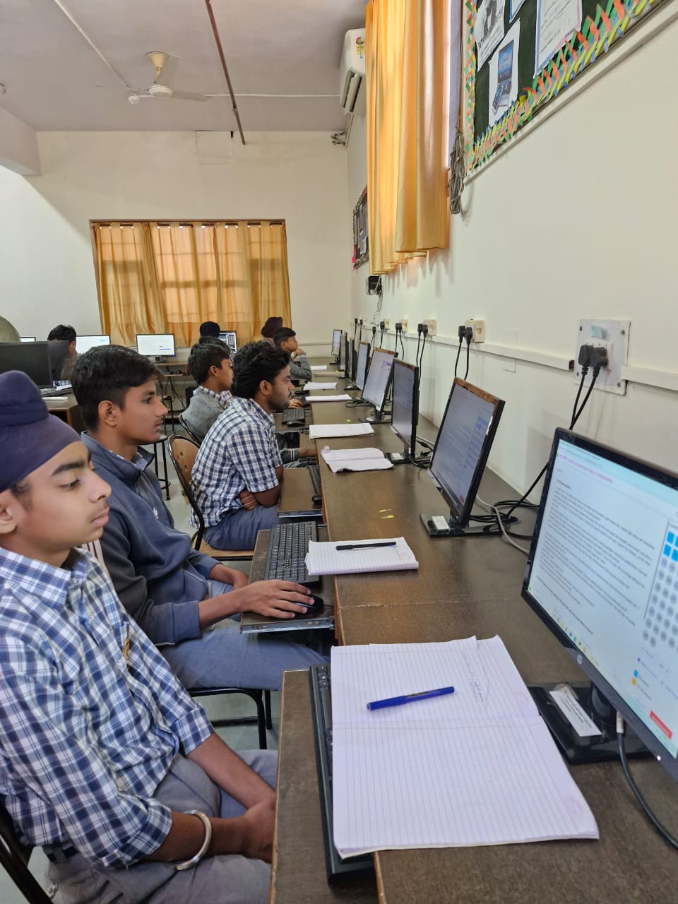 Class IX SAFAL Assessment at SGGS