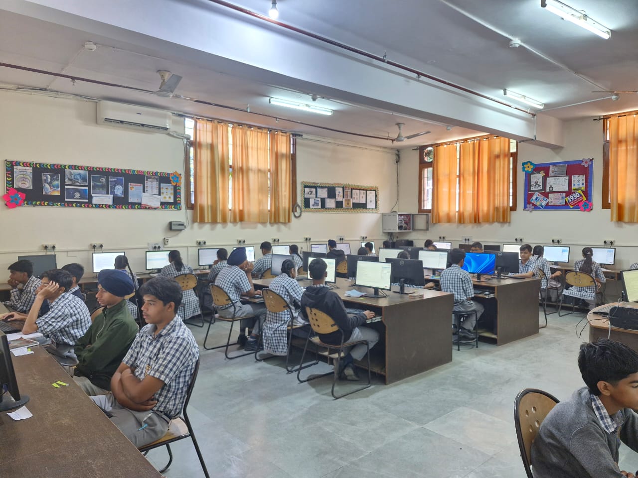 Class IX SAFAL Assessment at SGGS